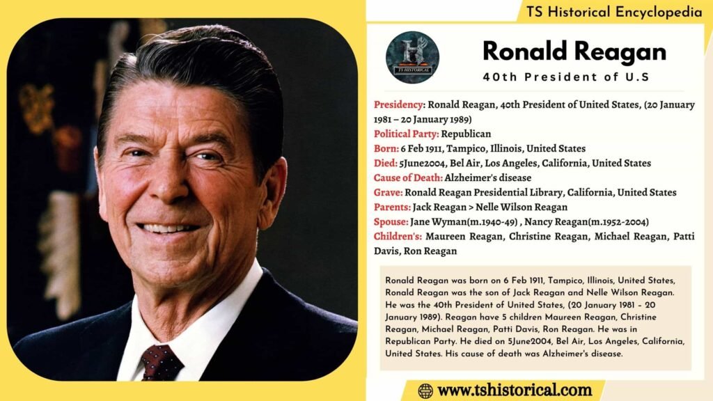 Interesting facts About Ronald Reagan - TS HISTORICAL