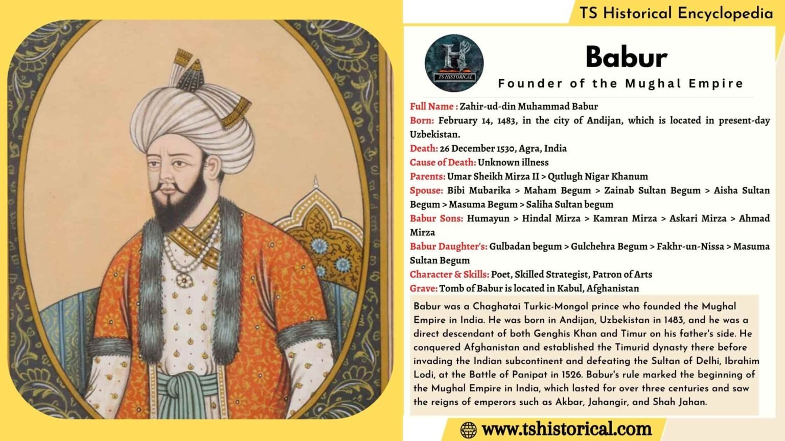 Facts about Mughal Emperor - TS HISTORICAL
